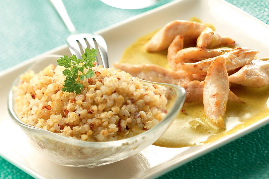 Quinoa Gourmet au poulet sauce au cari | TIPIAK