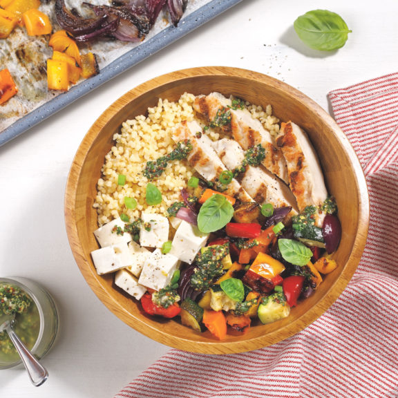 Barbecue grilled vegetable bowl | TIPIAK